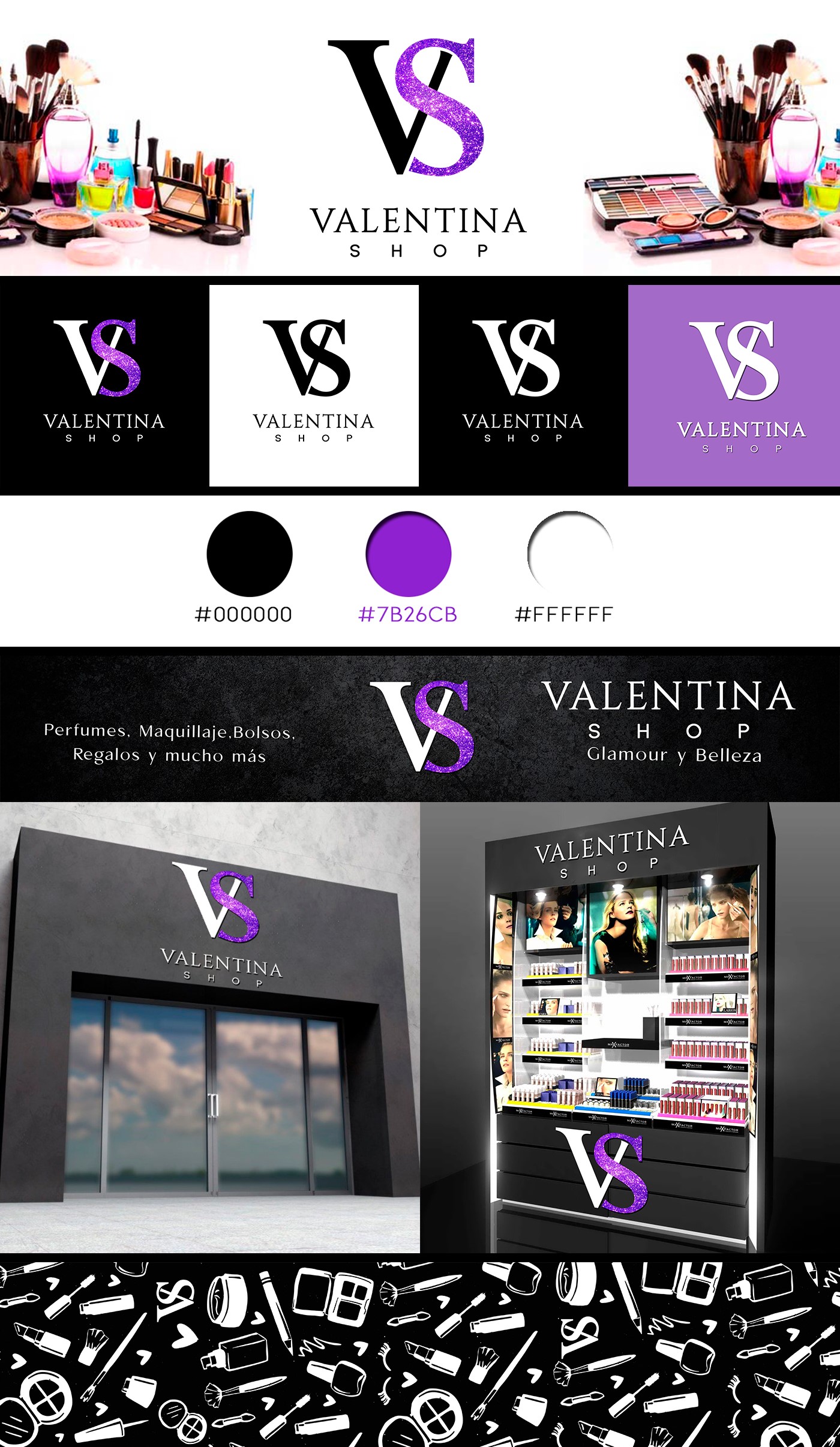 VALENTINA SHOP LOGO - PubliGrafic